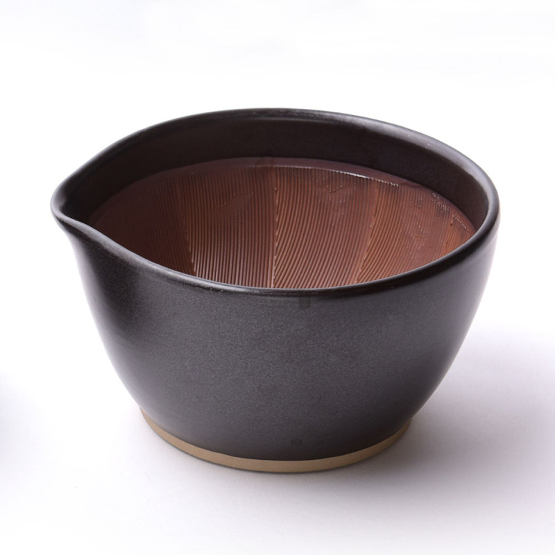 Katakuchi Suribachi mortar and its Surikogi pestle - Pestles and mo...